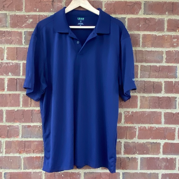 Izod | Shirts | Izod Mens Pro Series Coolpx Xfg Navy Golf Polo Shirt Xl | Poshmark